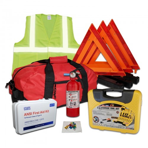 USKITS DOT OSHA ANSI Compliant Kit with 94 Piece Tool Set - Walmart.com
