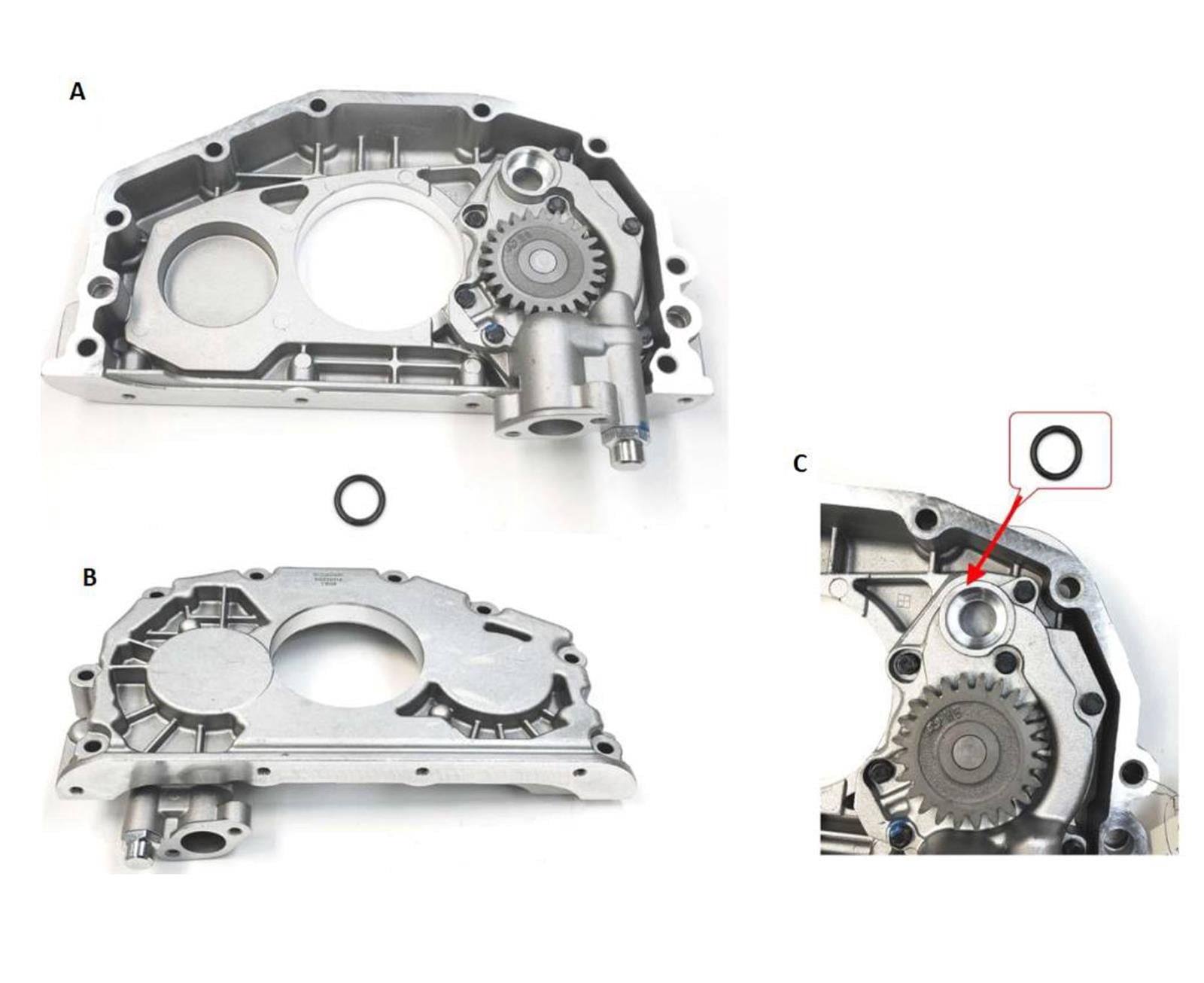 USM Engine Oil Pump Fits for Mercedes OM904 LA OM906 LA OM924 REF 906 ...