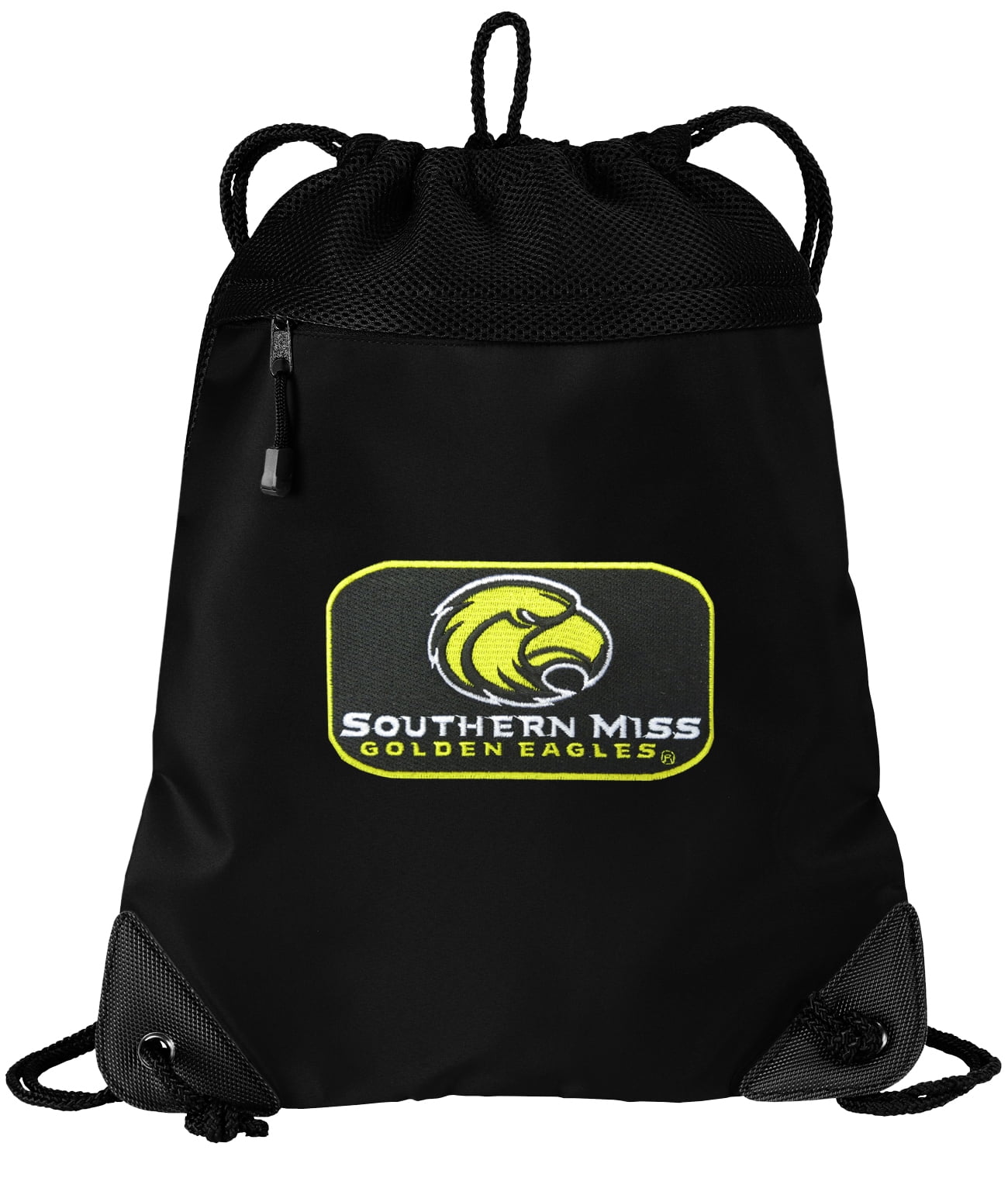 USM Southern Miss Drawstring Bag TWO SECTION Southern Miss Eagles Cinch Pack Backpack - Unique ...