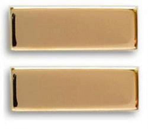 USMC 2nd Lieutenant's Collar Device Rank Insignia - Walmart.com