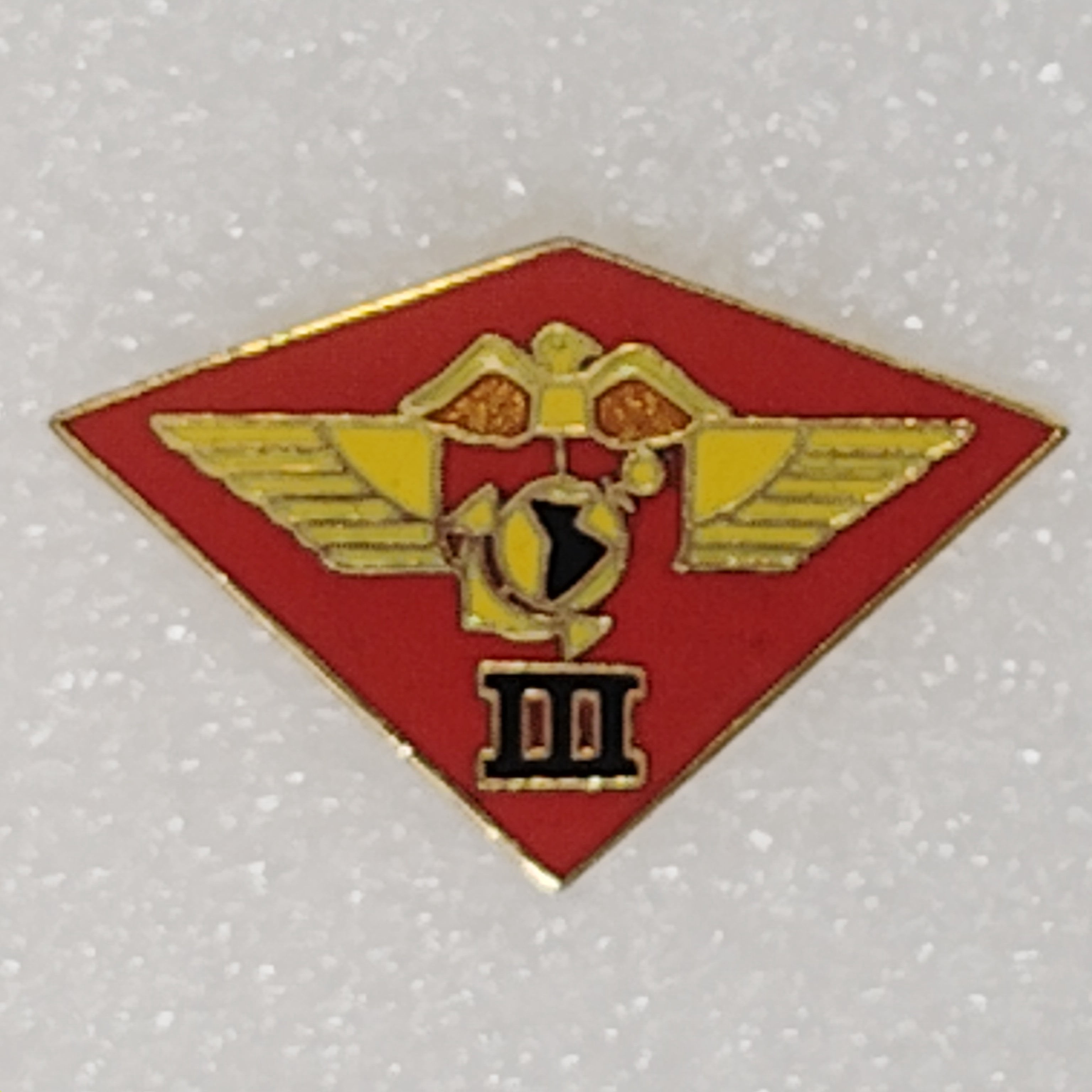 USMC 3rd Marine Aircraft Wing Novelty Hat/Lapel/Brooch Pin, Enamel ...