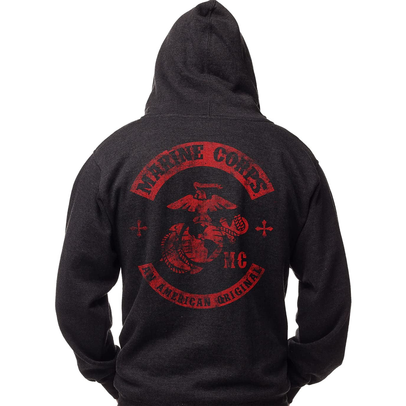 USMC American Original Marine Corps Hoodie XX - Walmart.com