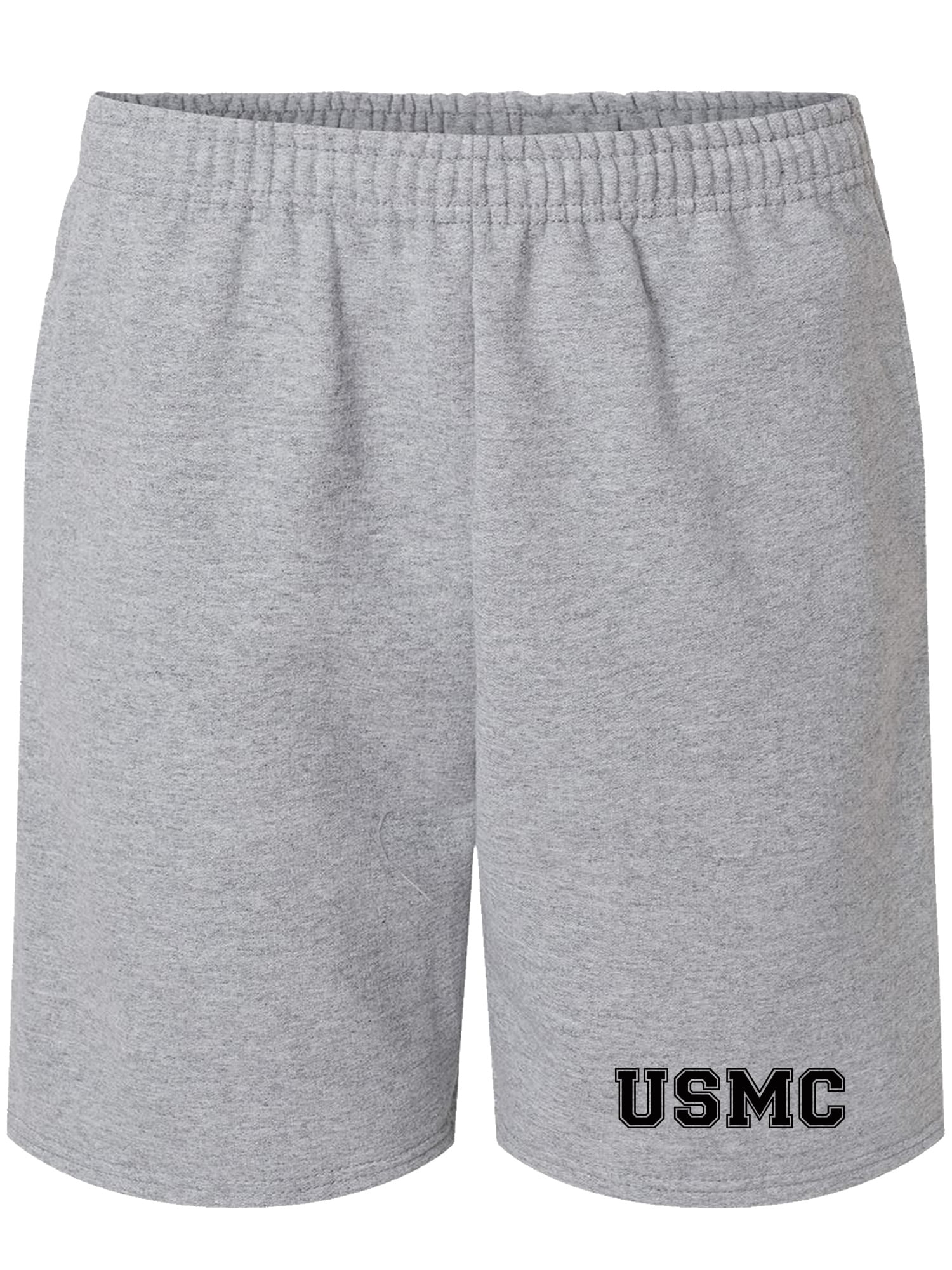 USMC Athletic Black Print Super-comfort sweatshorts - Walmart.com