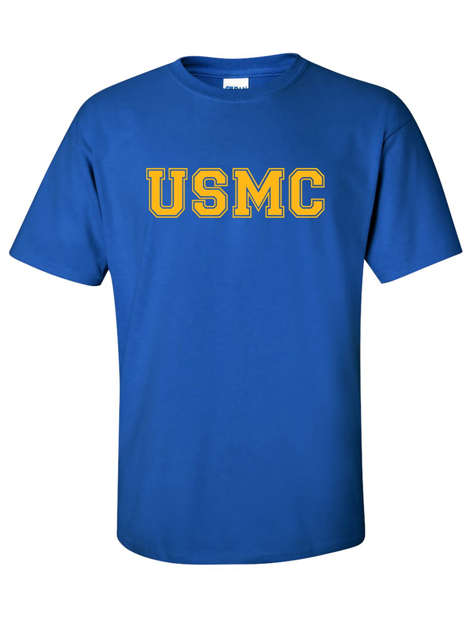 USMC Athletic Gold Adult Short Sleeve T-shirt - Walmart.com