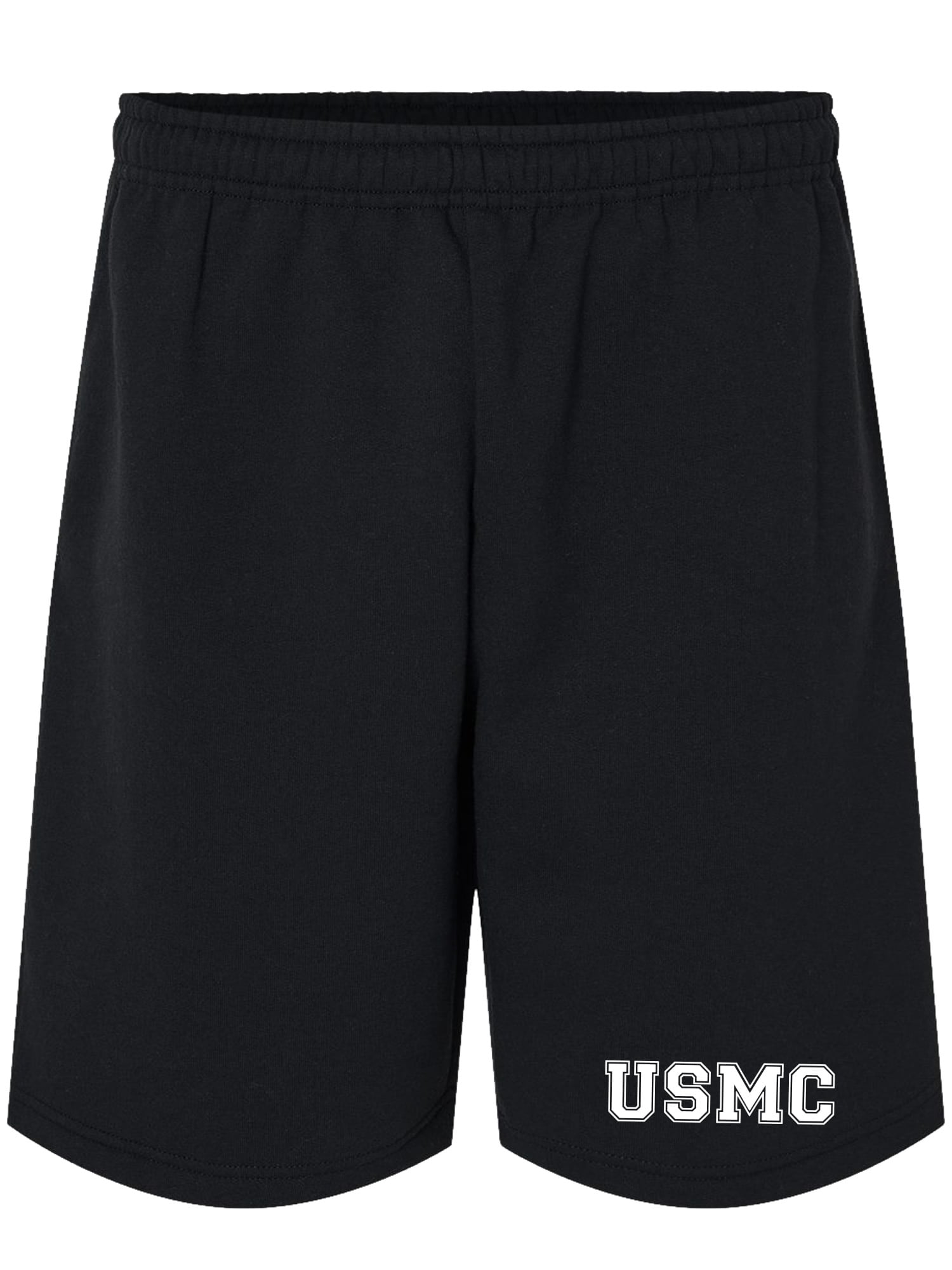USMC Athletic White Print Super-comfort sweatshorts - Walmart.com