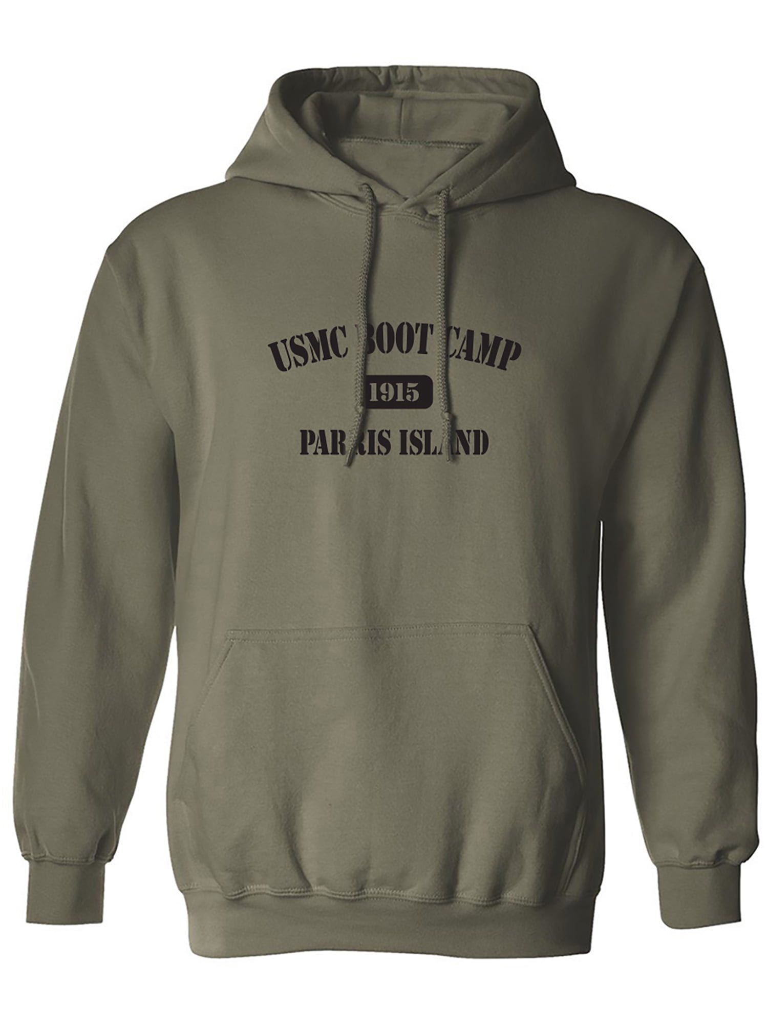 USMC Boot Camp Parris Island Adult Hooded Sweatshirt - Walmart.com