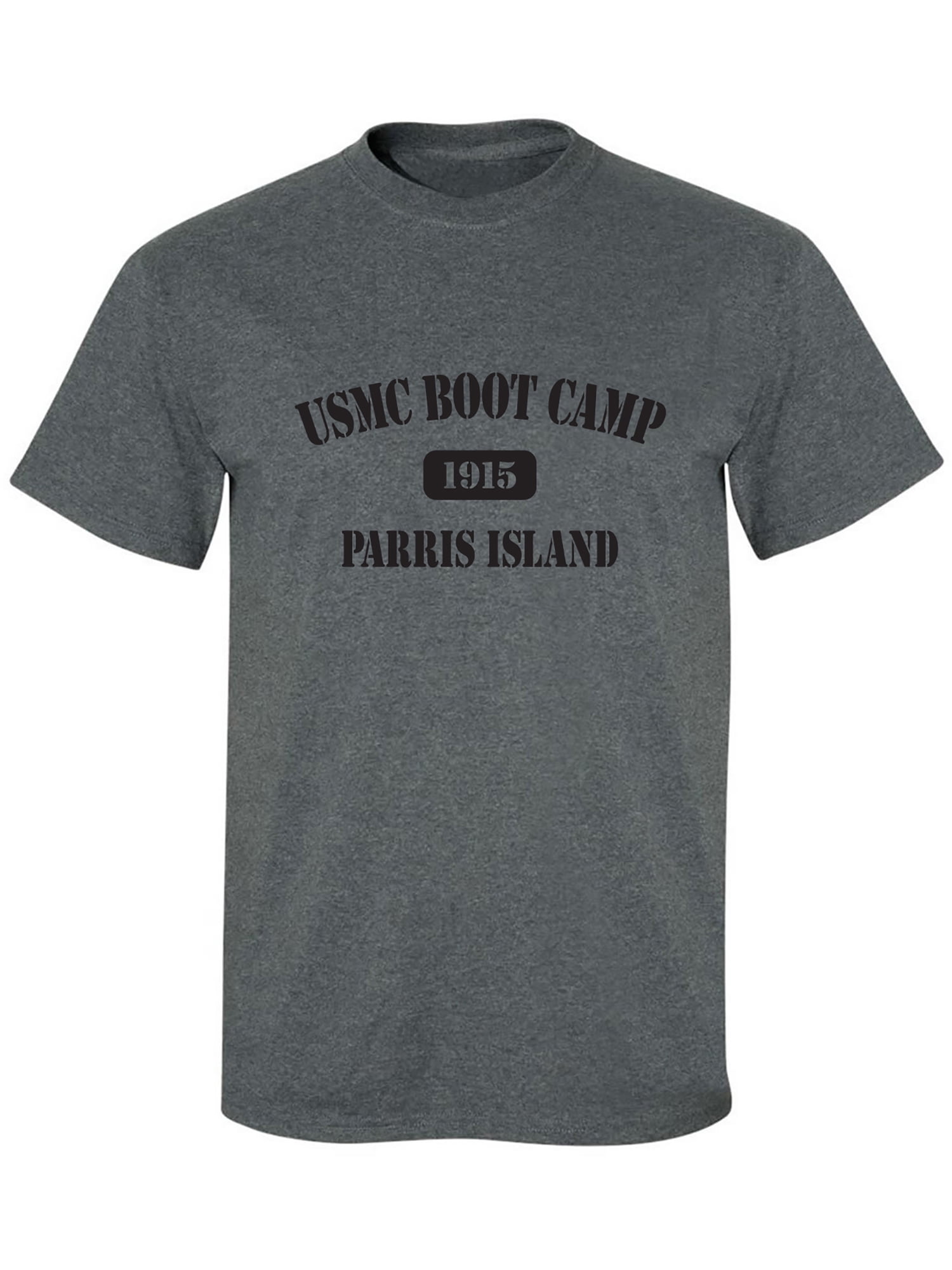 USMC Boot Camp Parris Island Adult Short Sleeve T-shirt - Walmart.com
