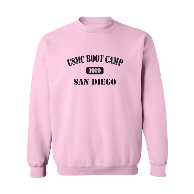 USMC Boot Camp San Diego Crewneck Sweatshirt - Walmart Business Supplies