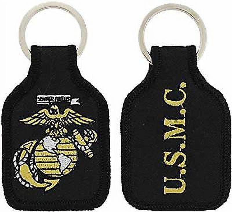 USMC EAGLE GLOBE AND ANCHOR KEY CHAIN MARINE CORPS EGA SEMPER FIDELIS ...