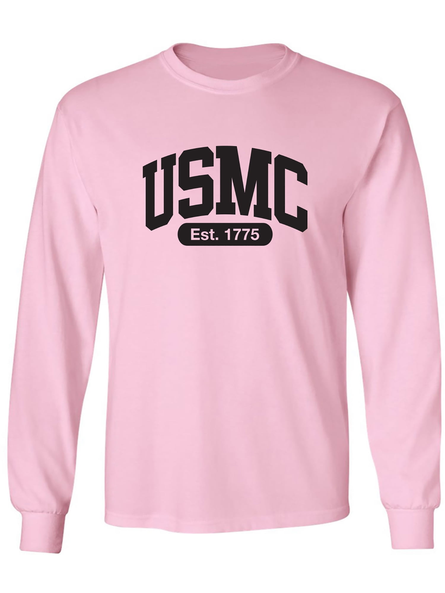 USMC Est.1775 Adult Long Sleeve T-shirt - Walmart.com