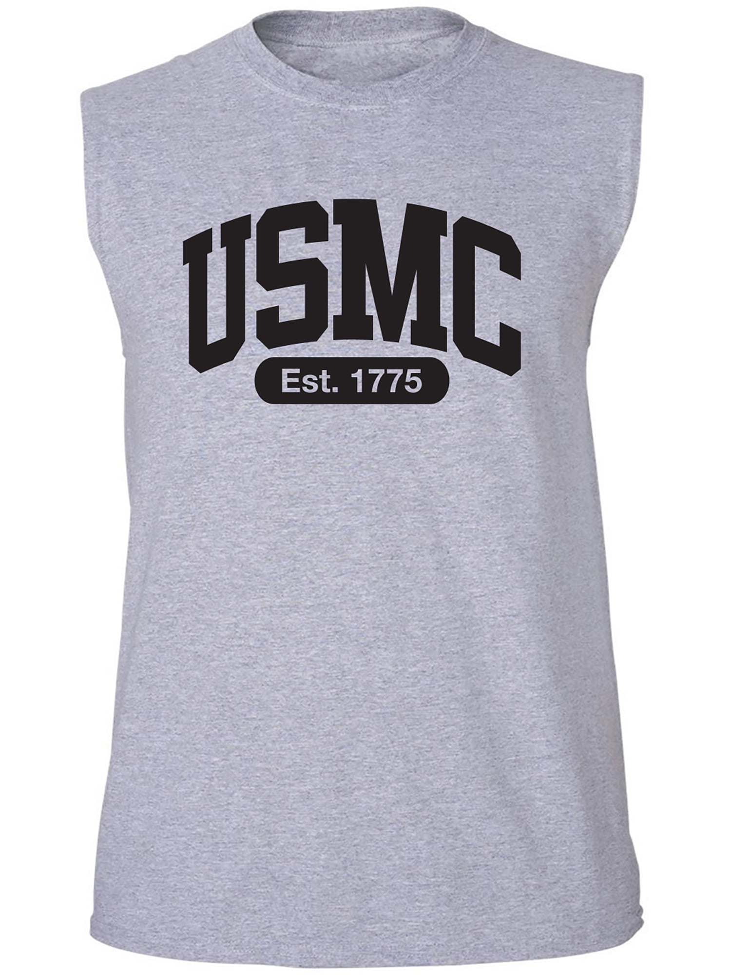USMC Est.1775 Adult Sleeveless Tee - Walmart.com