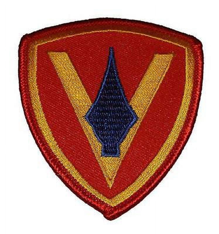 USMC FIFTH MARDIV 5TH MARINE DIVISION PATCH SPEARHEAD VETERAN - Walmart.com