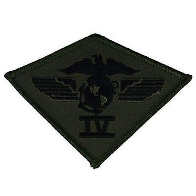 USMC FOURTH IV 4TH MAW MARINE AIRCRAFT WING PATCH OD GREEN RESERVE ...