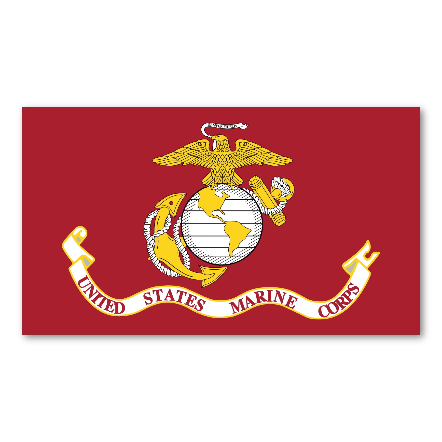 USMC Flag Magnet - Walmart.com