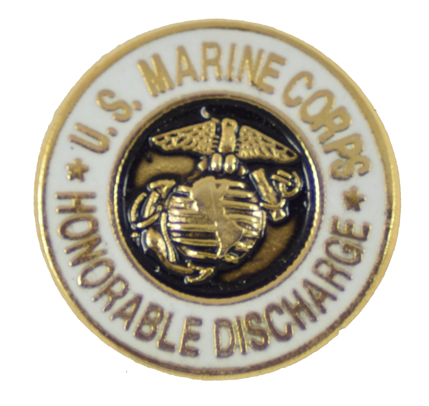 USMC HONORABLE DISCHARGE HAT PIN - Walmart.com