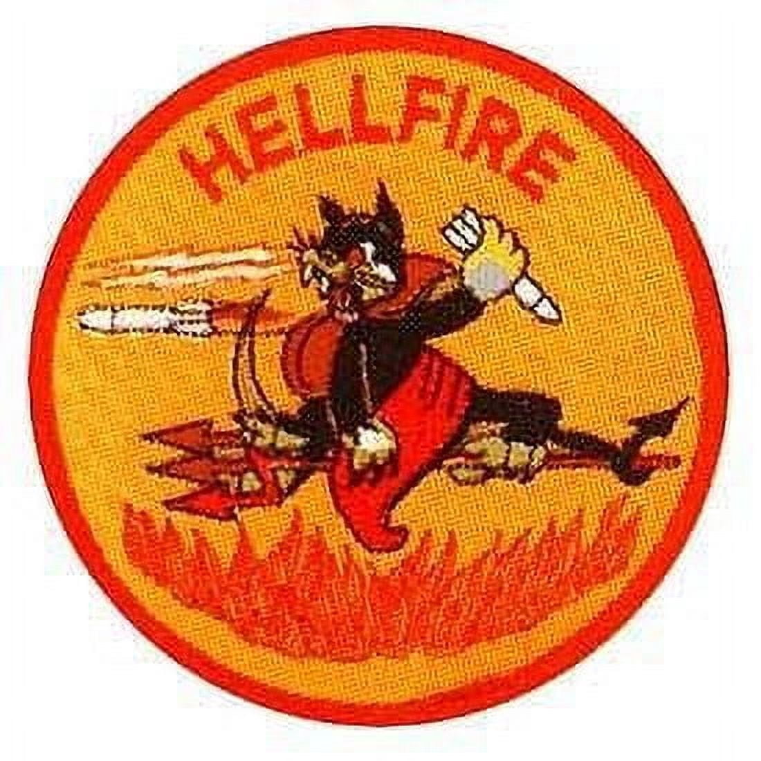 USMC, Hell Fire - Embroidered Decorative Patches, High Quality Iron-on ...