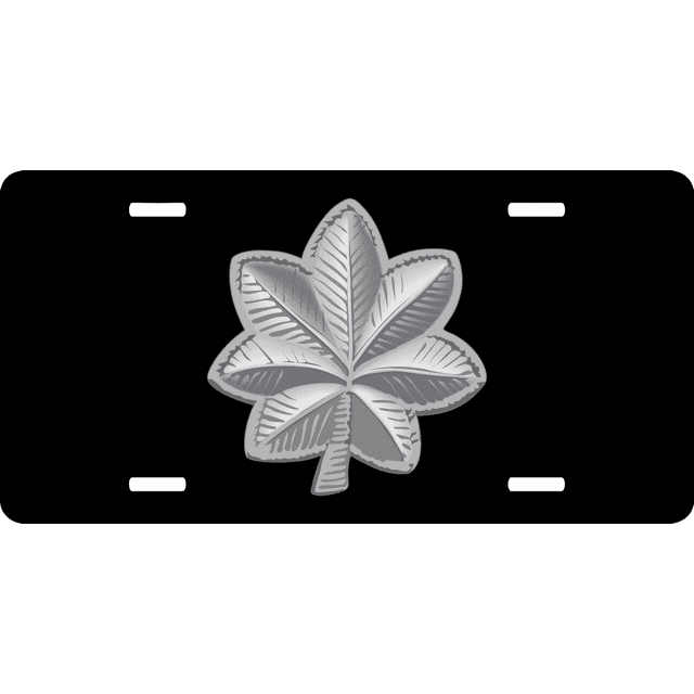 USMC Lieutenant Colonel Officers Rank License Plate - Walmart Business ...