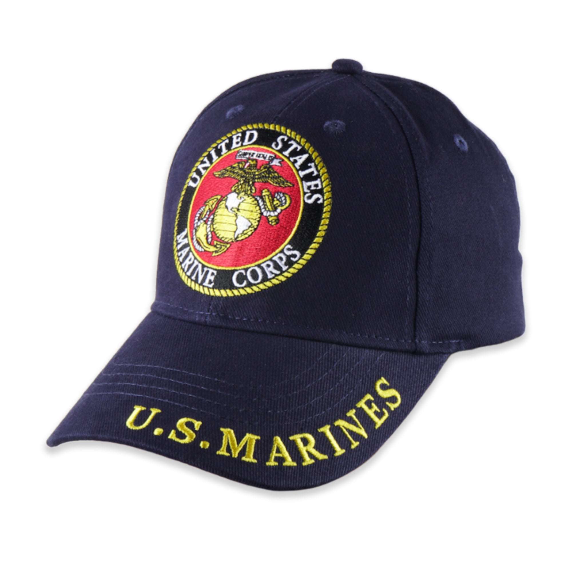 USMC Logo Hat for Men and Women Officially Licensed Product Adjustable ...