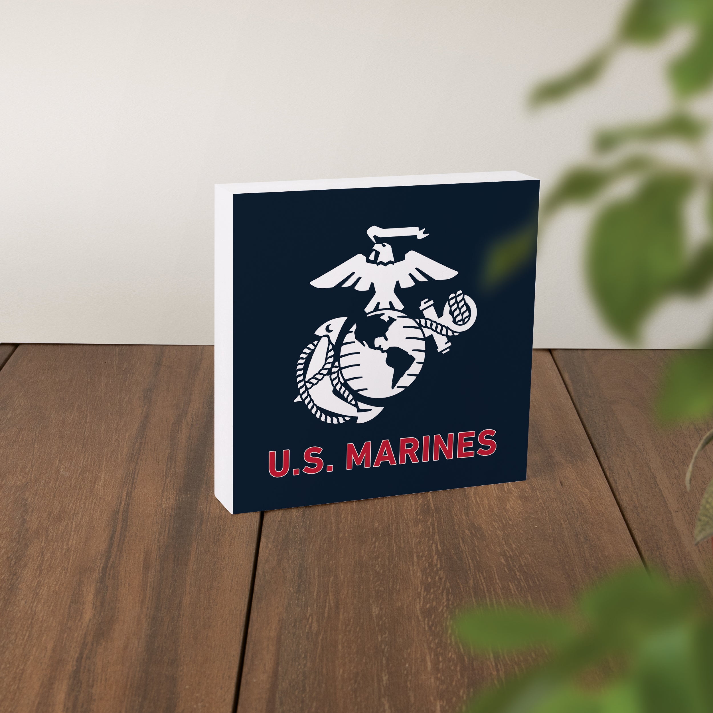 USMC Logo Word Block - Walmart.com