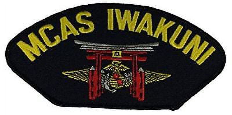 USMC MARINE CORPS AIR STATION MCAS IWAKUNI JAPAN PATCH CASTLE MAG 12 YAMAGUCHI - Walmart.com