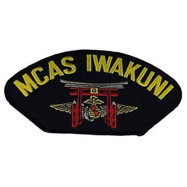 USMC MARINE CORPS AIR STATION MCAS IWAKUNI JAPAN PATCH CASTLE MAG 12 ...