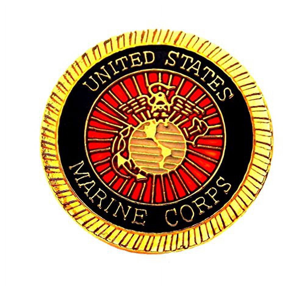 USMC Marines Corps EGA Seal Lapel Hat Pin Military PPM026 (1 pin ...