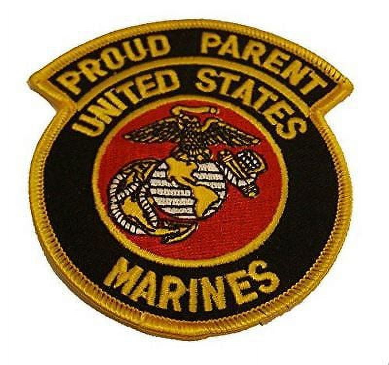 USMC PROUD PARENT UNITED STATES MARINES PATCH EAGLE GLOBE ANCHOR EGA ...