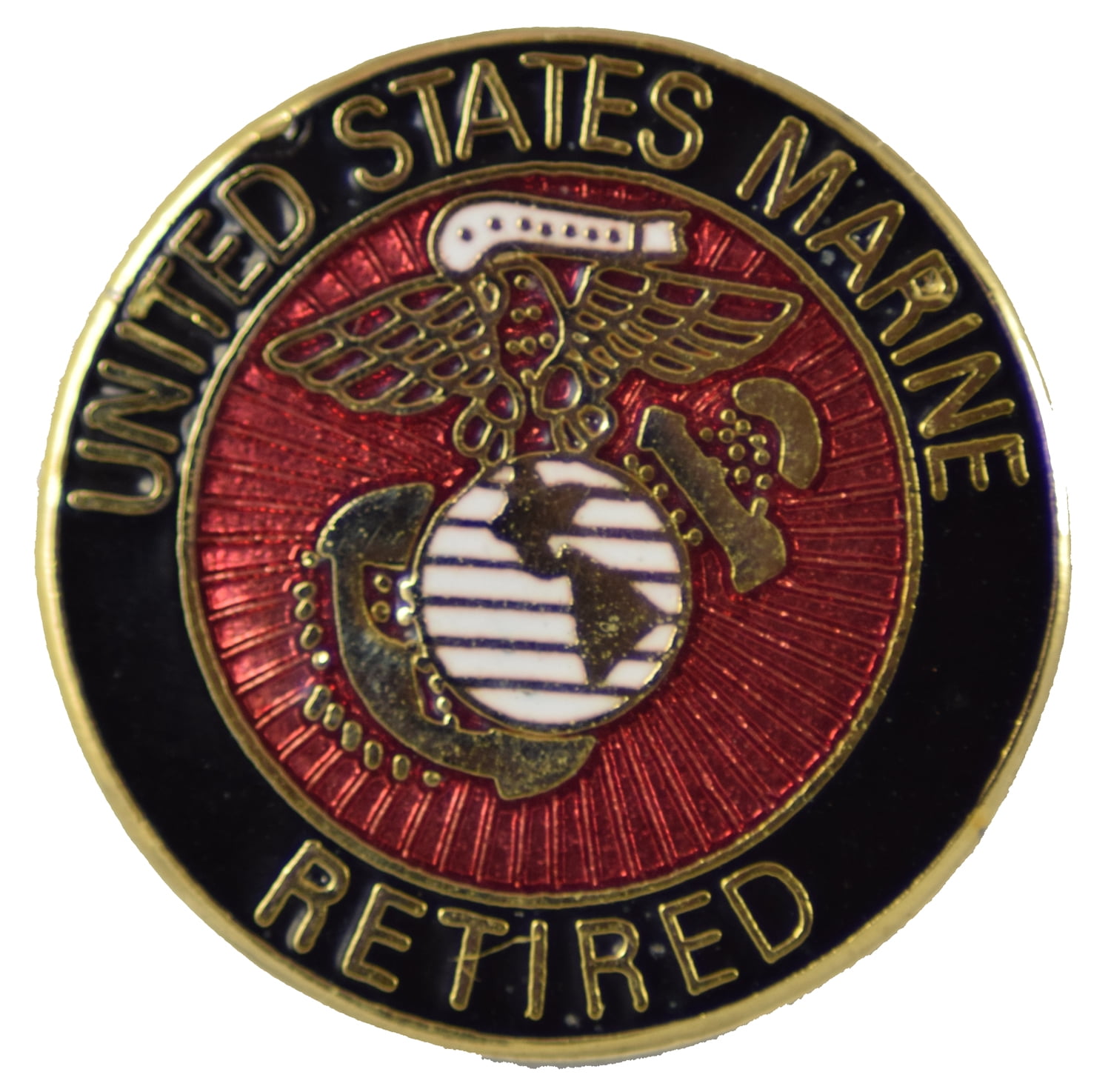 USMC RETIRED HAT PIN - Walmart.com