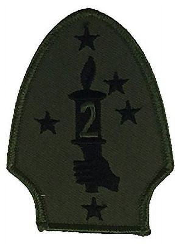 USMC SECOND 2ND 2D MARINE DIVISION MARDIV PATCH THE SILENT SECOND ...