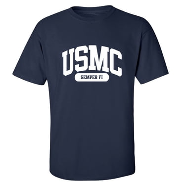 USMC Est.1775 Adult Short Sleeve T-shirt - Walmart Business Supplies