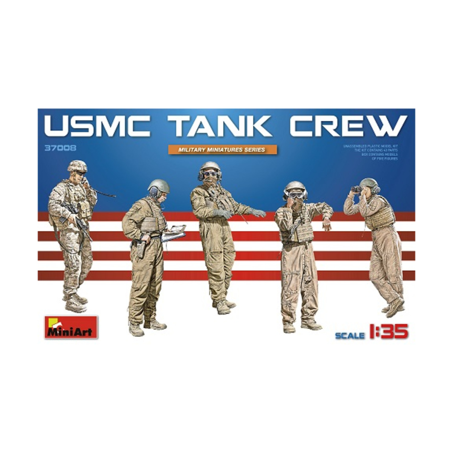 MiniArt Models USMC Tank Crew New - Walmart.com