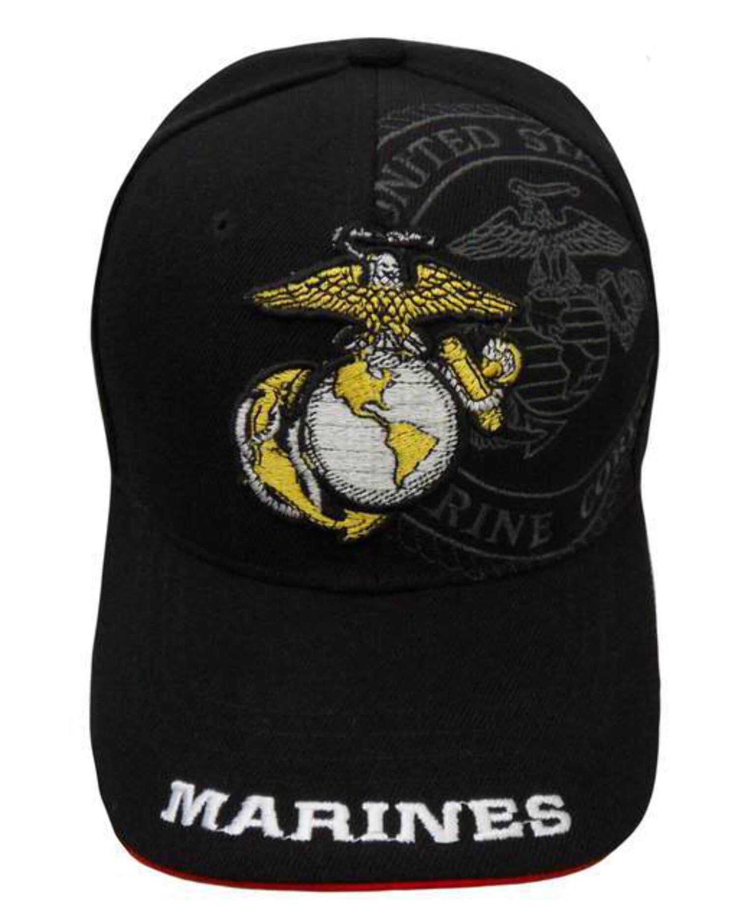 USMC US Marine Corps. Logo Shadow Cap - Walmart.com