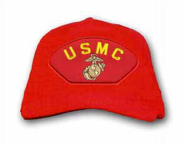 USMC with EGA Red Ball Cap - Walmart.com