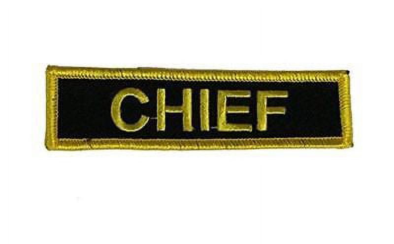 USN NAVY CHIEF NAME TAPE STYLE PATCH CPO RAM INITIATED - Walmart.com
