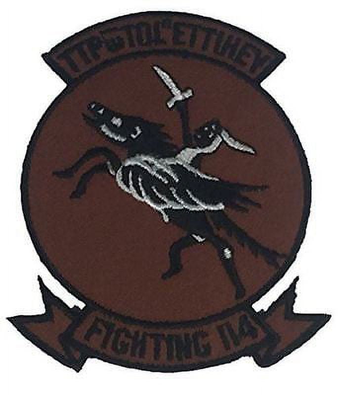 USN NAVY FIGHTER SQUADRON THE FIGHTING VF-114 AARDVARKS PATCH VETERAN ...