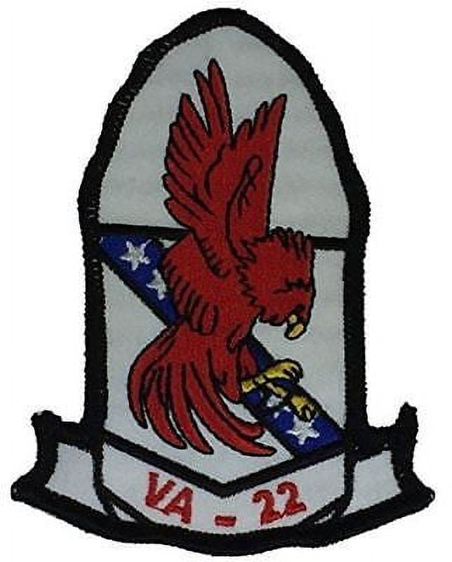 USN NAVY STRIKE FIGHTER SQUADRON VA-22 FIGHTING REDCOCKS PATCH VETERAN - Walmart.com