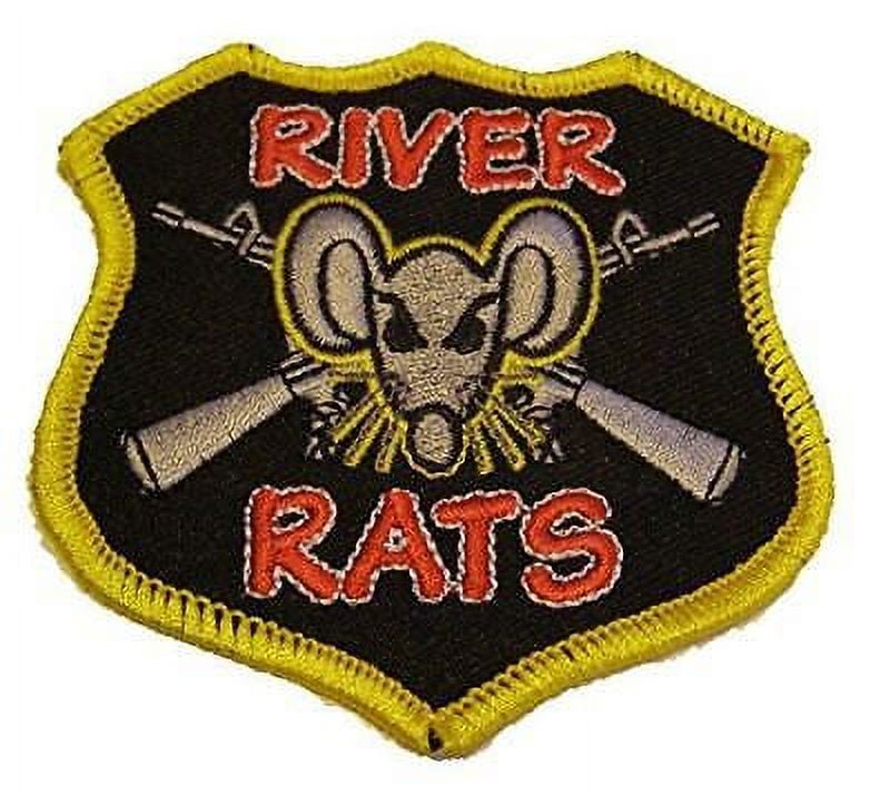 USN NAVY VIETNAM WAR RIVER RATS PATCH PBR PATROL BOAT RIVER MEKONG ...