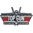 USN, TOP GUN U.S. Naval Aviation - Embroidered Patches, Iron-on Patch ...