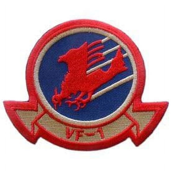 USN, VF-1 - Embroidered Patches, Iron On Patch - 3.375" - Walmart.com