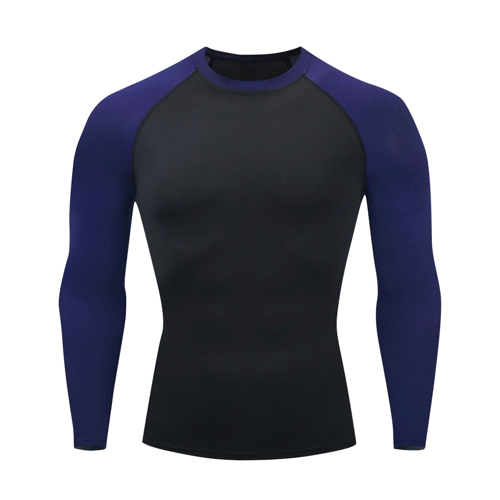 USNSM Compression Shirts for Men Long Sleeve Quick-Drying High-Elastic ...