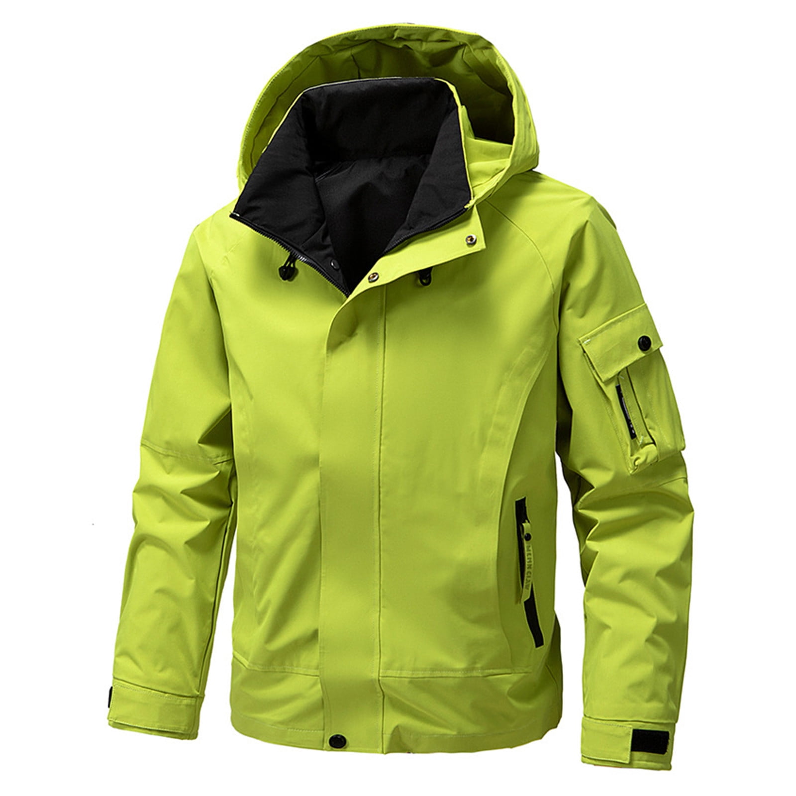 USNSM (M-5XL) Big and Tall Men's Lightweight Windbreaker Rain Jacket ...