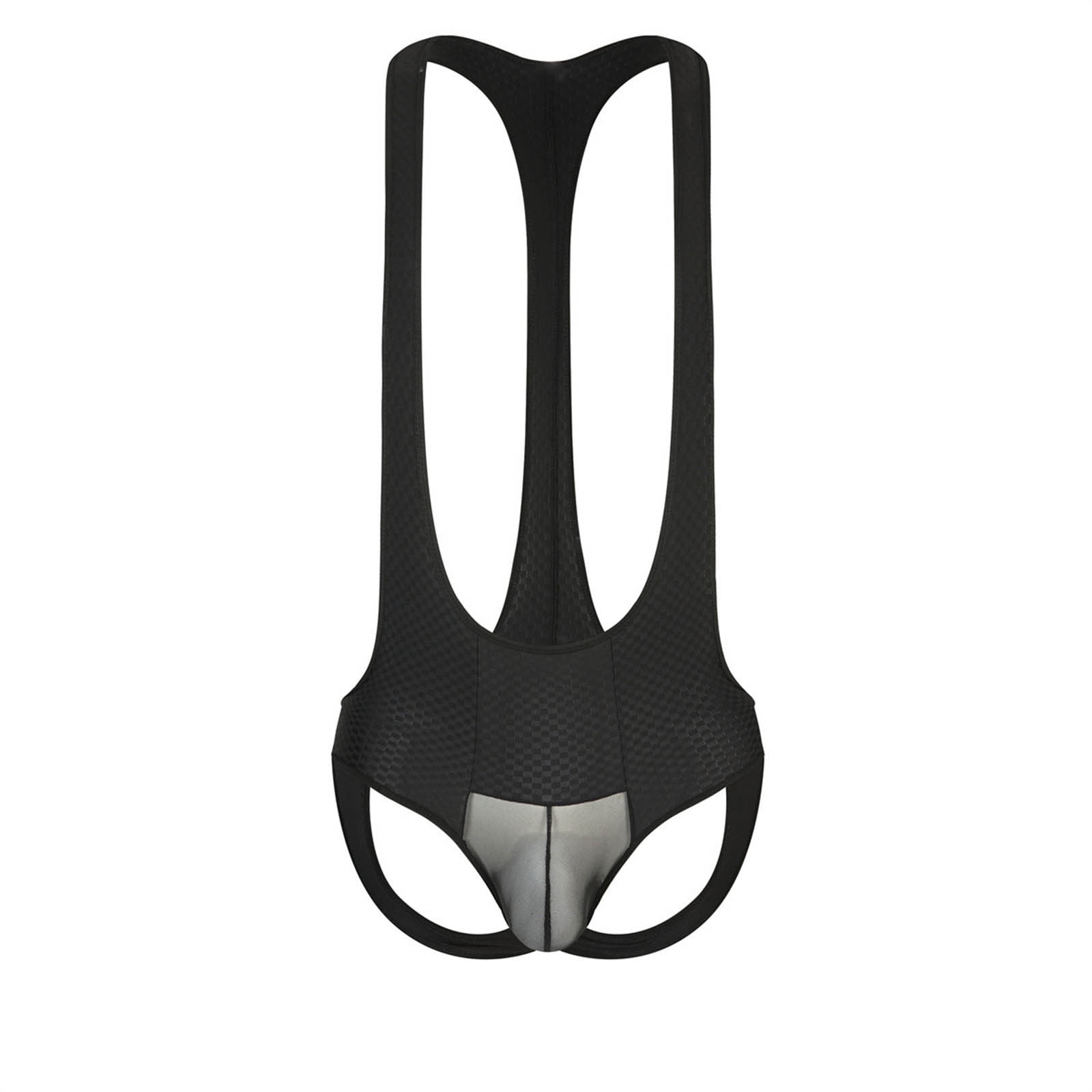 USNSM Men's Mesh One Piece Leotard Bodysuit Thong Stretch Wrestling ...