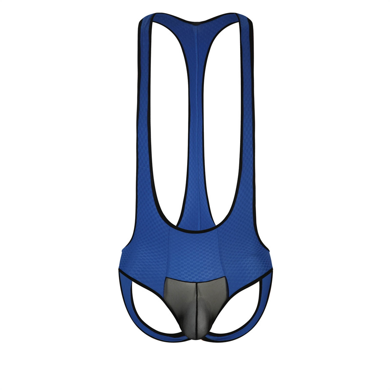 USNSM Men's Mesh One Piece Leotard Bodysuit Thong Stretch Wrestling ...