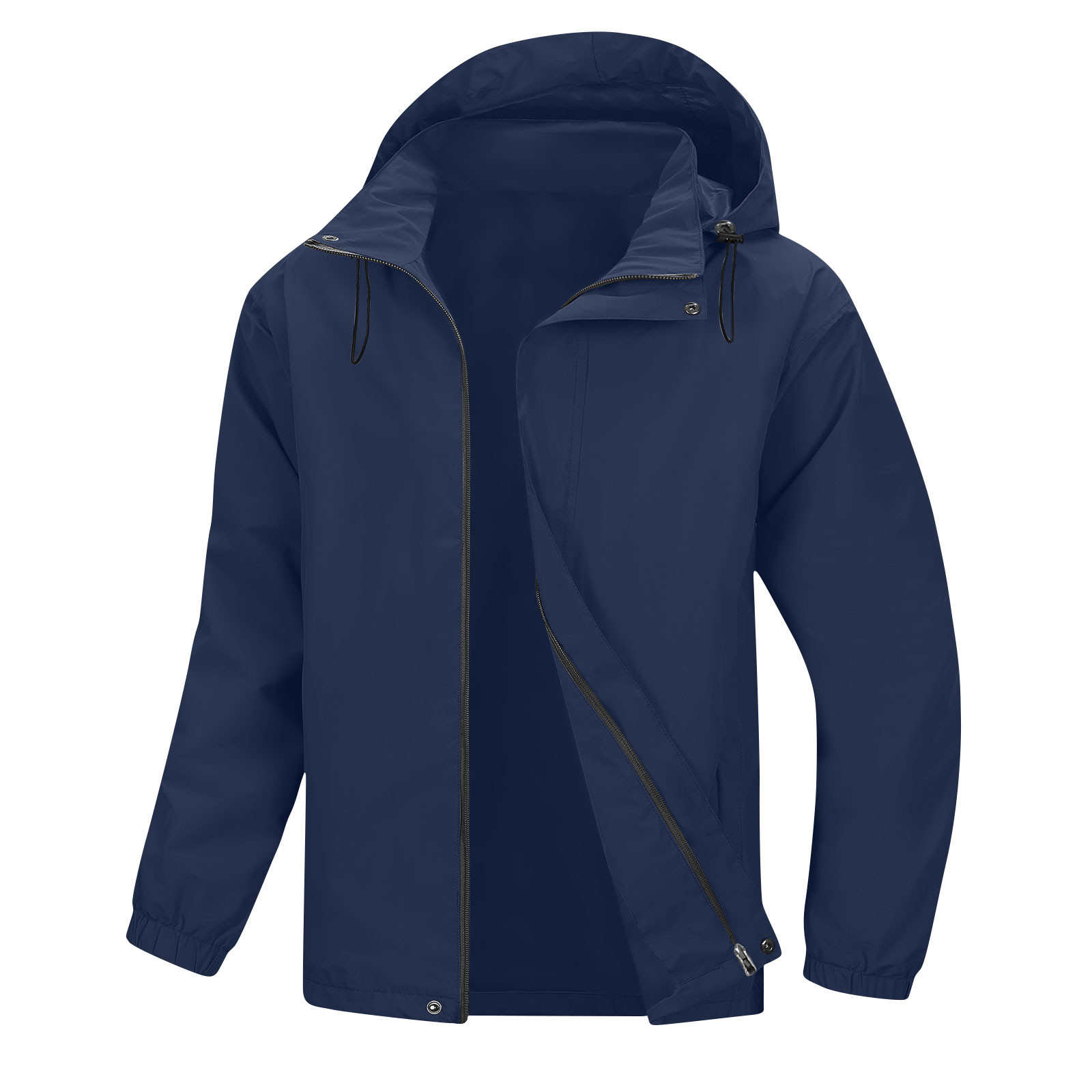 USNSM Packable Rain Jacket Men's Lightweight Waterproof Rain Shell ...