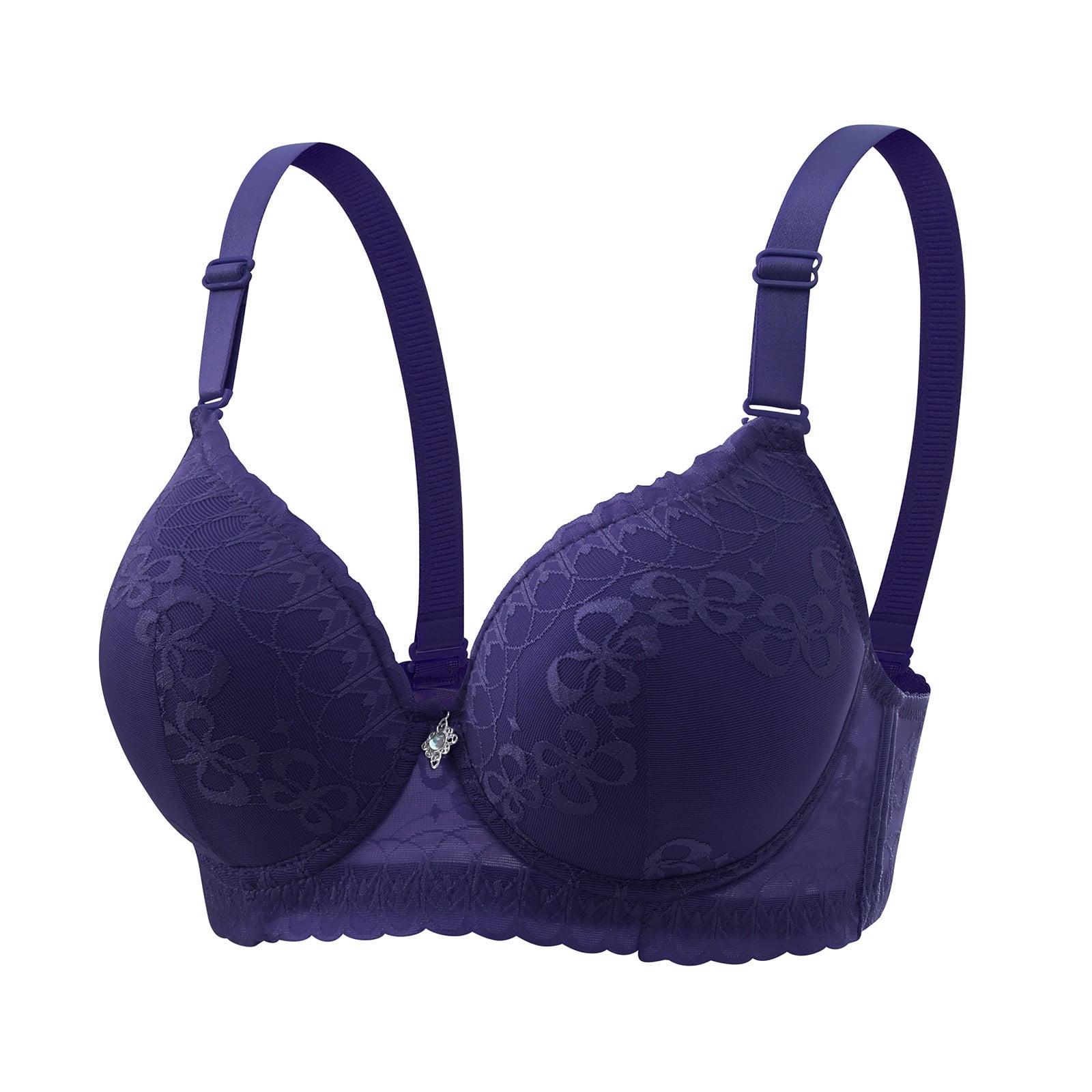 USNSM Women's Push Up Padded Bra Comfortable Breathable Bra Underwear ...