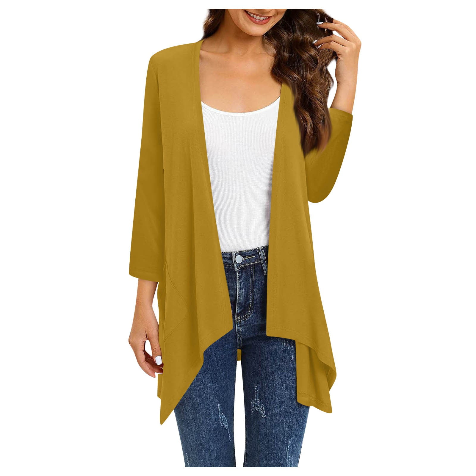 USOCUTE Cardigan Sweaters for Women Lightweight Loose Sweaters Fall ...