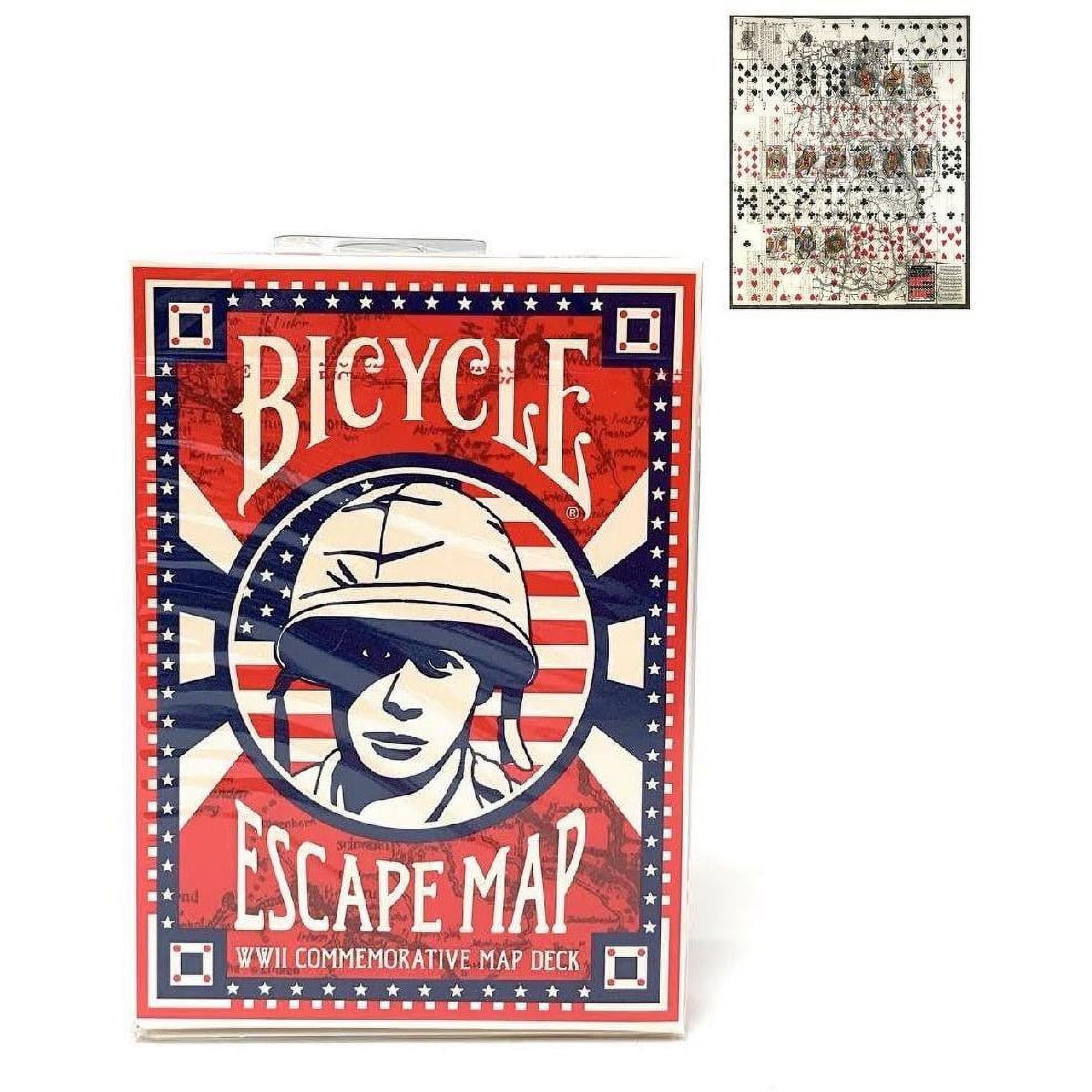 USP-1026623 - Bicycle Escape Map Playing Cards by Bicycle - Walmart.com