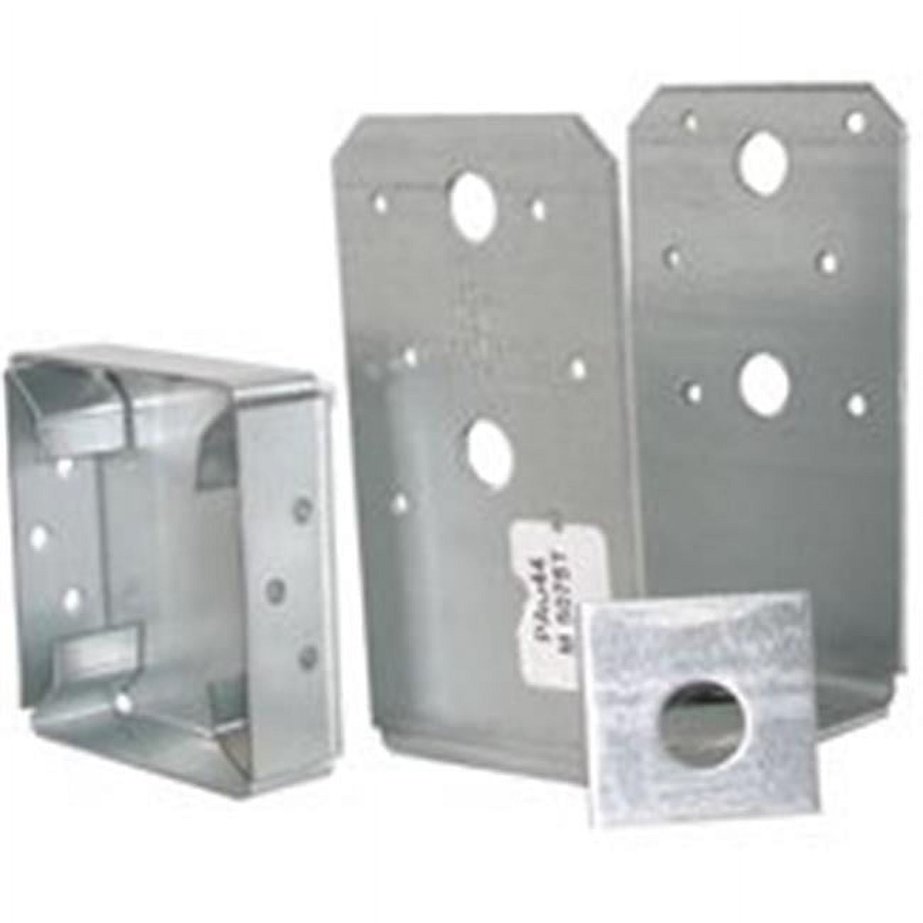 USP Lumber Connectors PAU44-TZ 4 x 4 Post Anchor Triple Zinc - Walmart.com