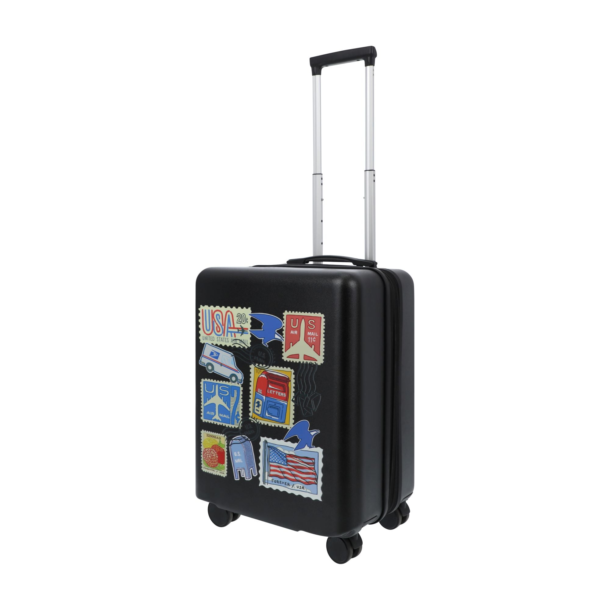 USPS Carry On Luggage - Spinner Wheels - Lightweight - Walmart.com