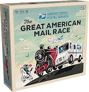 USPS Great American Mail Race: A Letter-Carrying Family Board Game for ...
